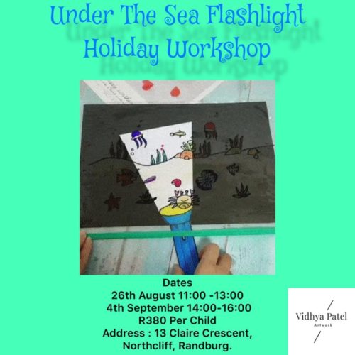 Under The Sea Flashlight Holiday Workshop - SecondSketch
