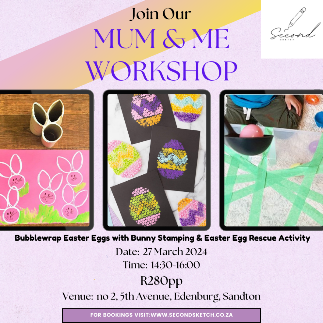 Mum & Me Easter Bunny Workshop - SecondSketch