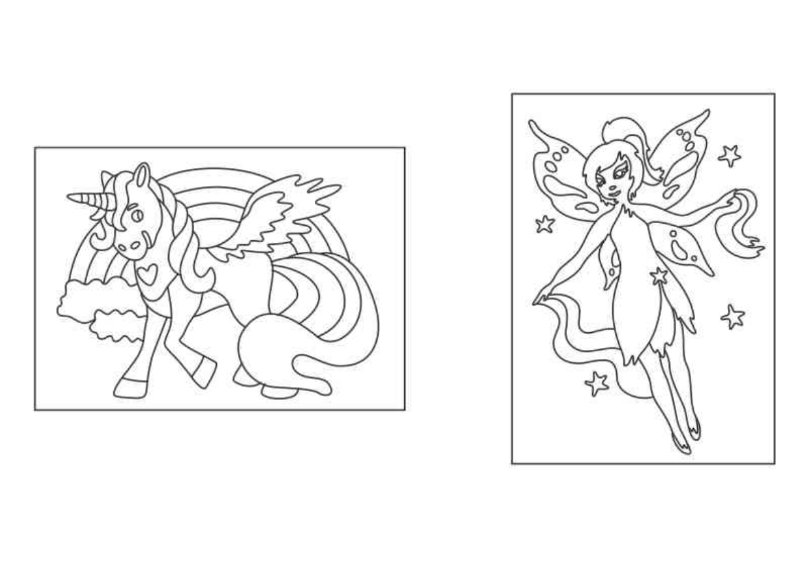 Sand Art Kit - Mini Pack 5 (Girls) - SecondSketch